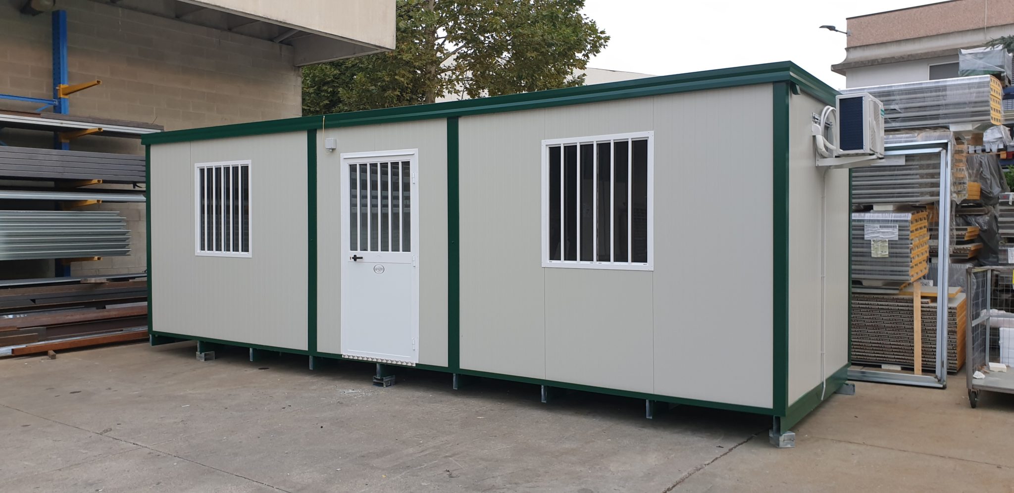 Monoblocco uso UFFICIO con BAGNO - Pigreco monoblocchi prefabbricati