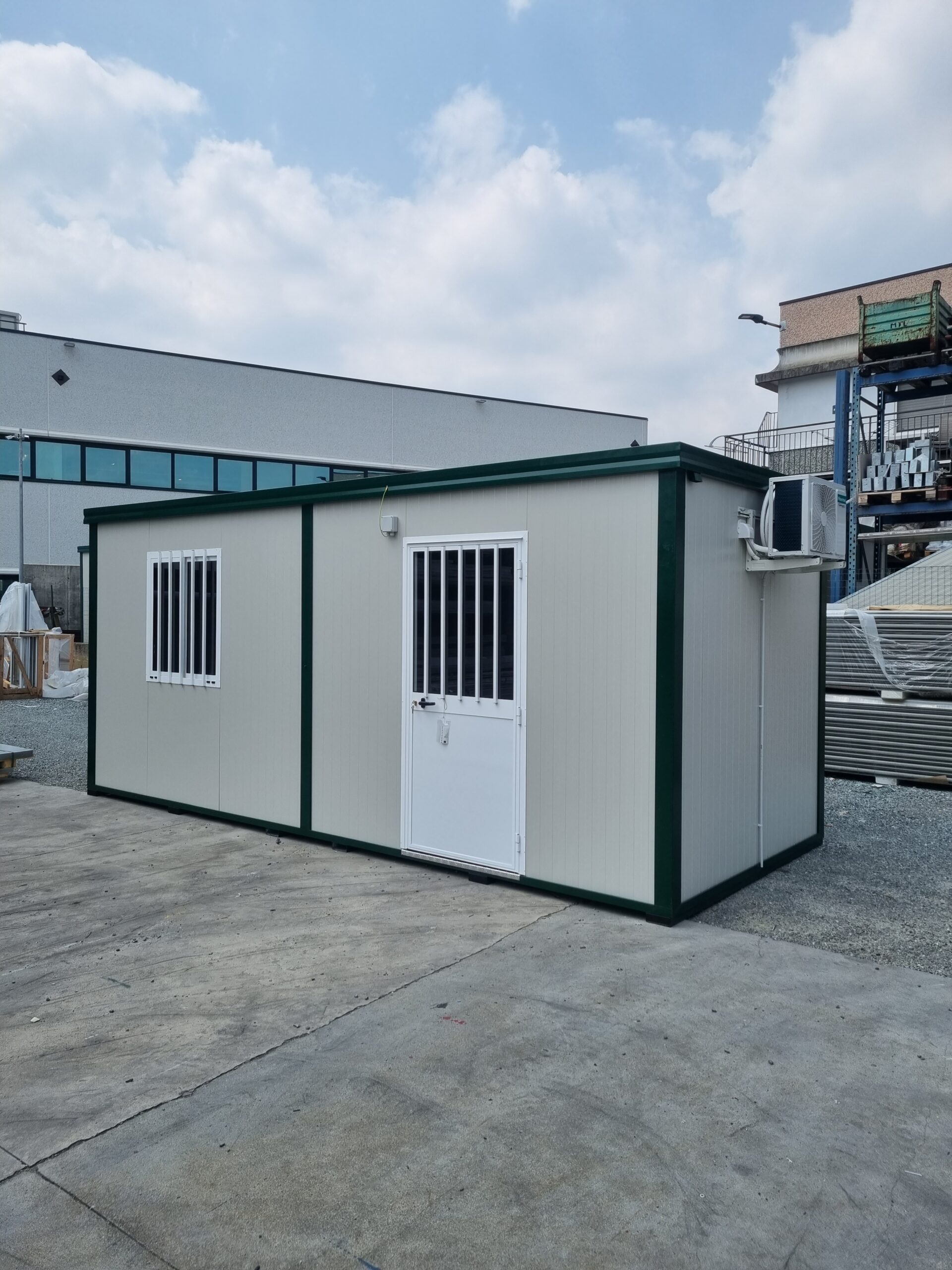 MONOBLOCCO USO UFFICIO PG1021 - Pigreco monoblocchi prefabbricati ...