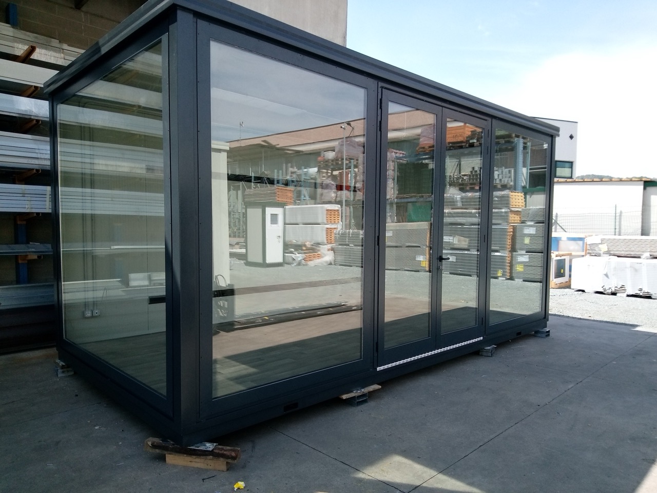 MONOBLOCCO USO UFFICIO VENDITE PG1979 Pigreco monoblocchi prefabbricati ...