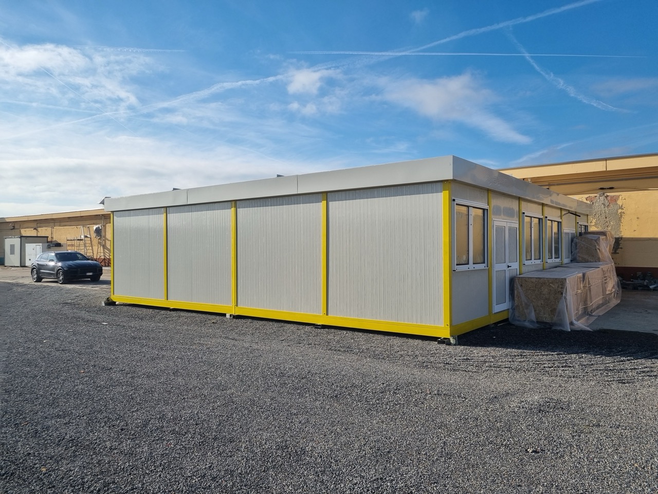 MONOBLOCCO USO UFFICIO SMONTABILE Pigreco monoblocchi prefabbricati ...